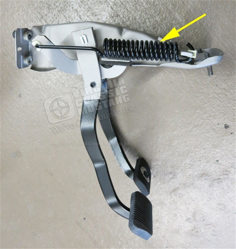 65-68 Clutch Pedal Return Spring