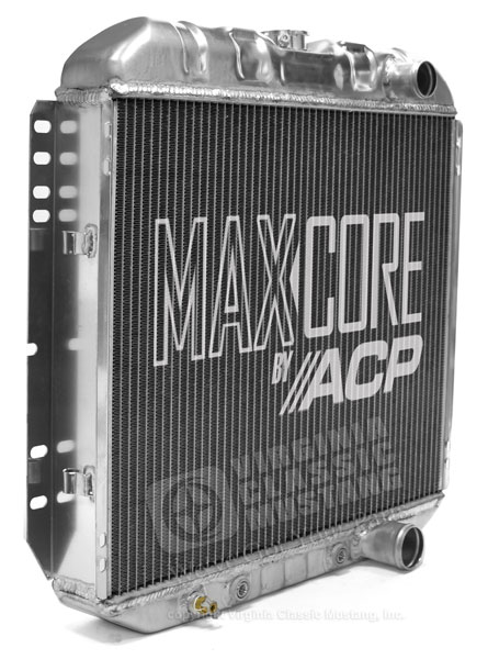 67-69 Mustang Aluminum Radiator 289, 302, 351W - Original Equipment ...